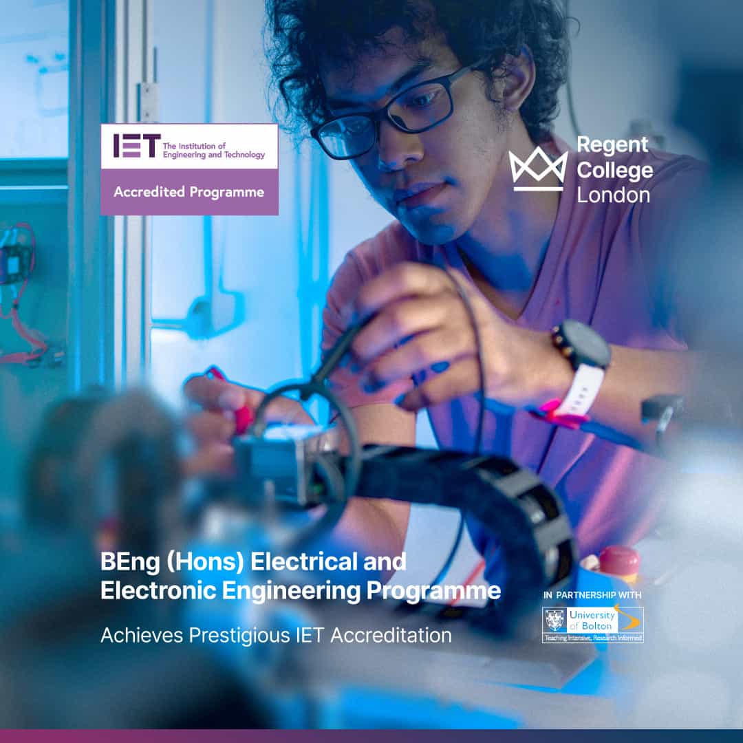 Electrical and Electronic Engineering Programme Gains IET Accrediation