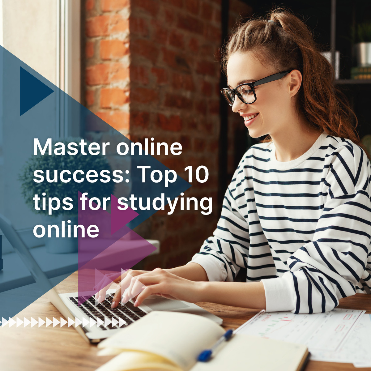 Studying online? Discover 10 top tips to help you thrive